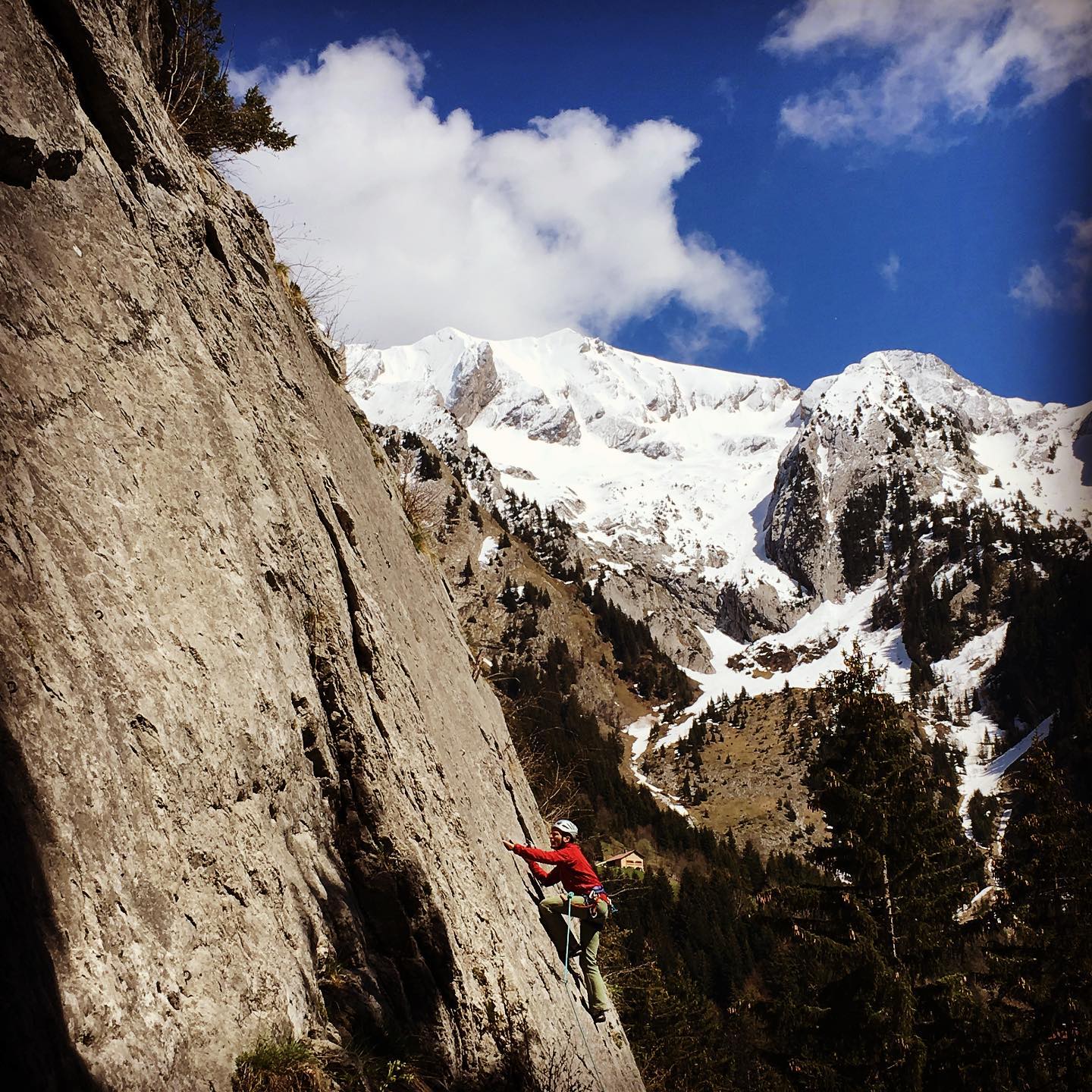 Les plus beaux sites d’escalade d'Annecy - Monté Médio