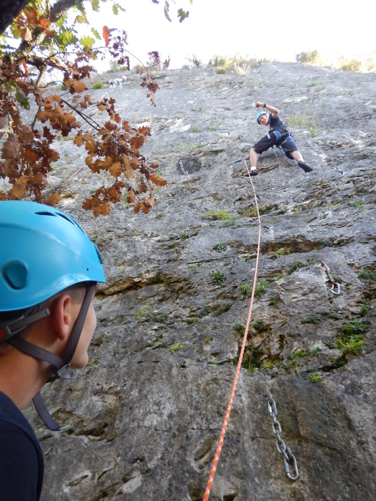 Stage escalade Annecy - Ados perfectionnement 3 jours – Monté Médio