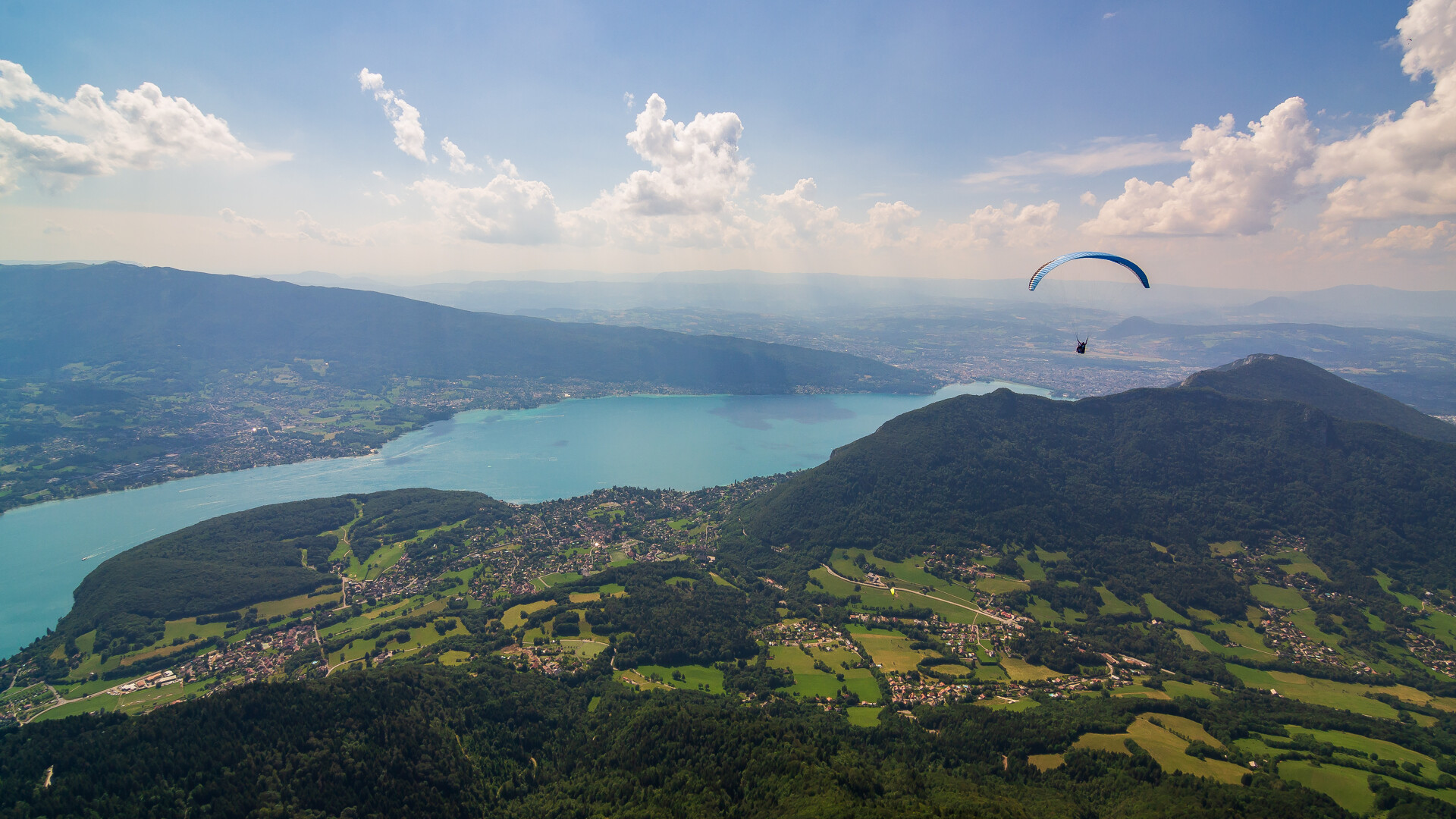Paragliding Annecy Ascendance flight – Monté Médio
