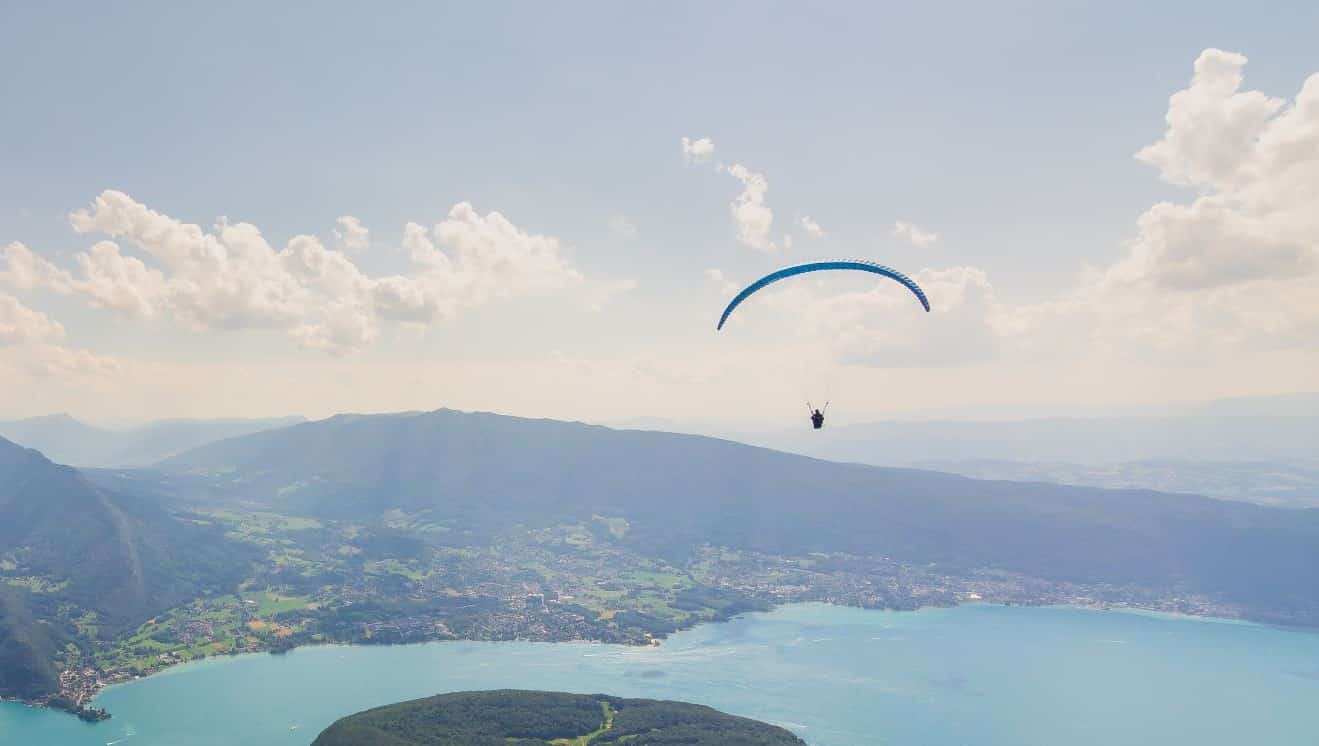 Paragliding Annecy Discovery flight – Monté Médio