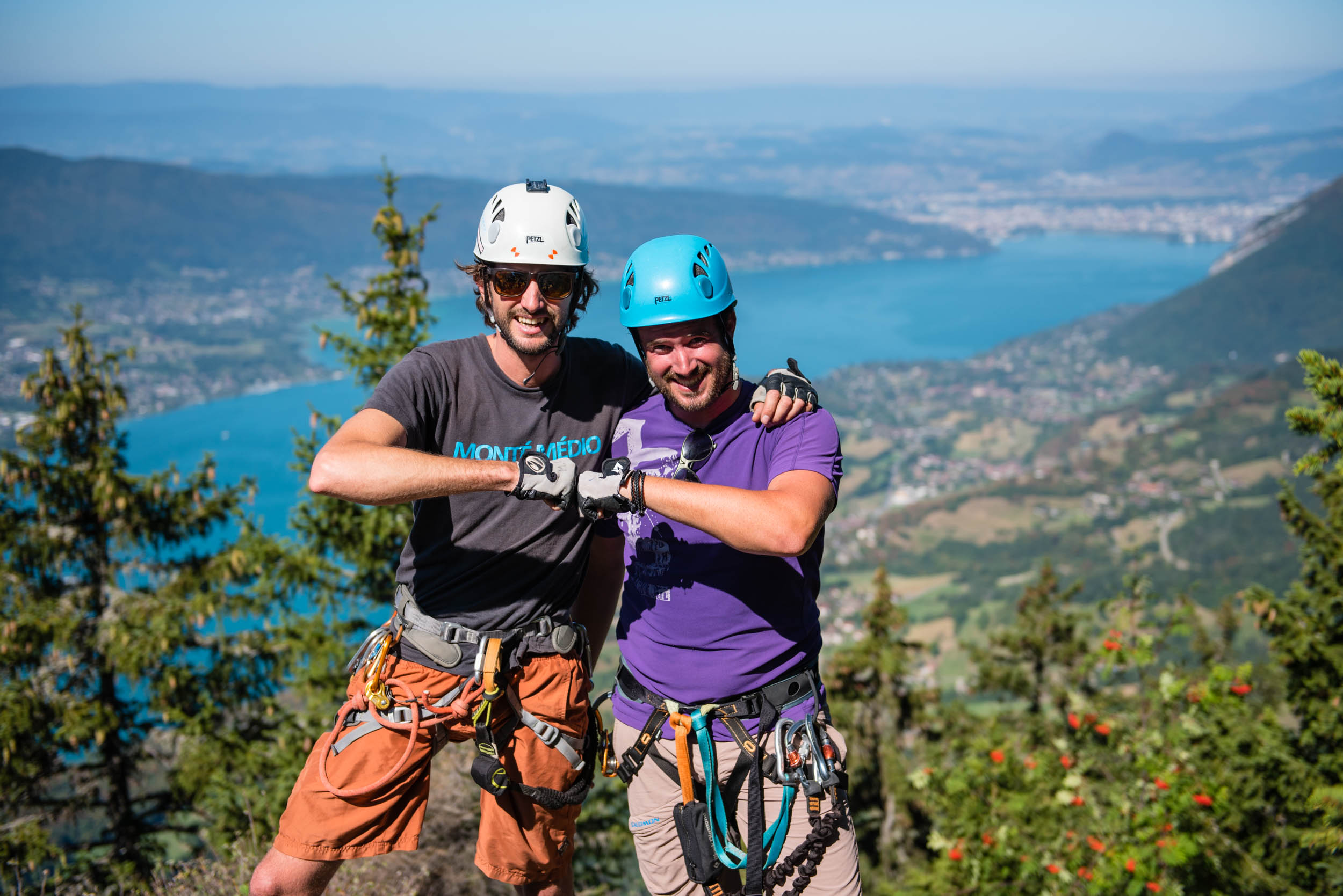 Que faire pour un EVG? Venez faire de la Via Ferrata à Annecy