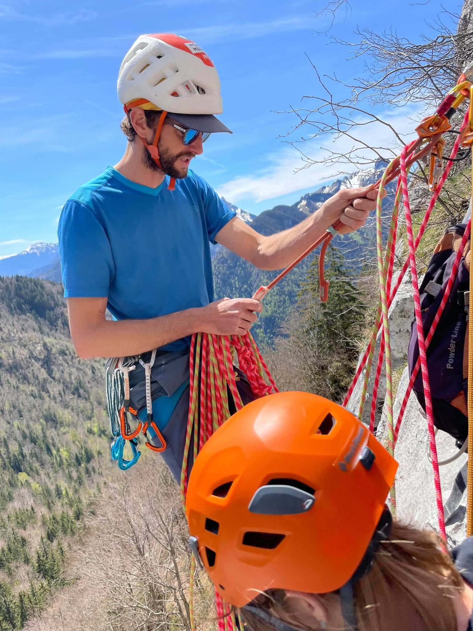 Comment débuter l'escalade en grandes voies? Monté Médio